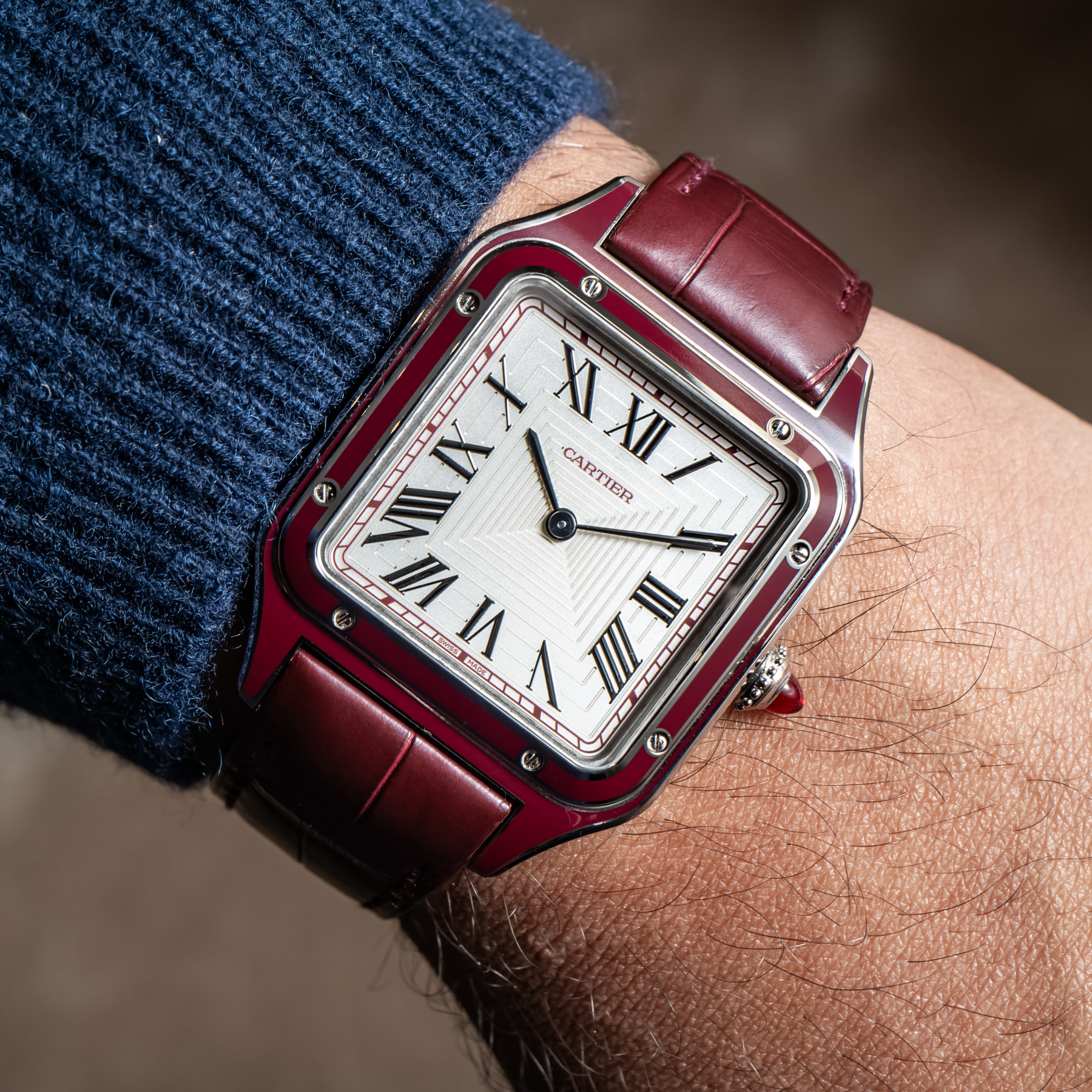 Black Dials Fake Cartier ‣ Superior Fake Cartier Watches UK
